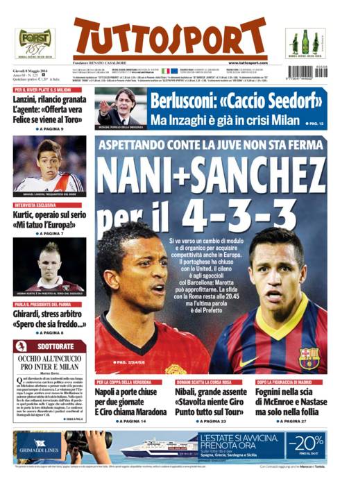 Tuttosport, ecco la prima pagina di oggi - Juvelive.it Tuttosport, ecco la prima pagina di oggi - Juvelive.it